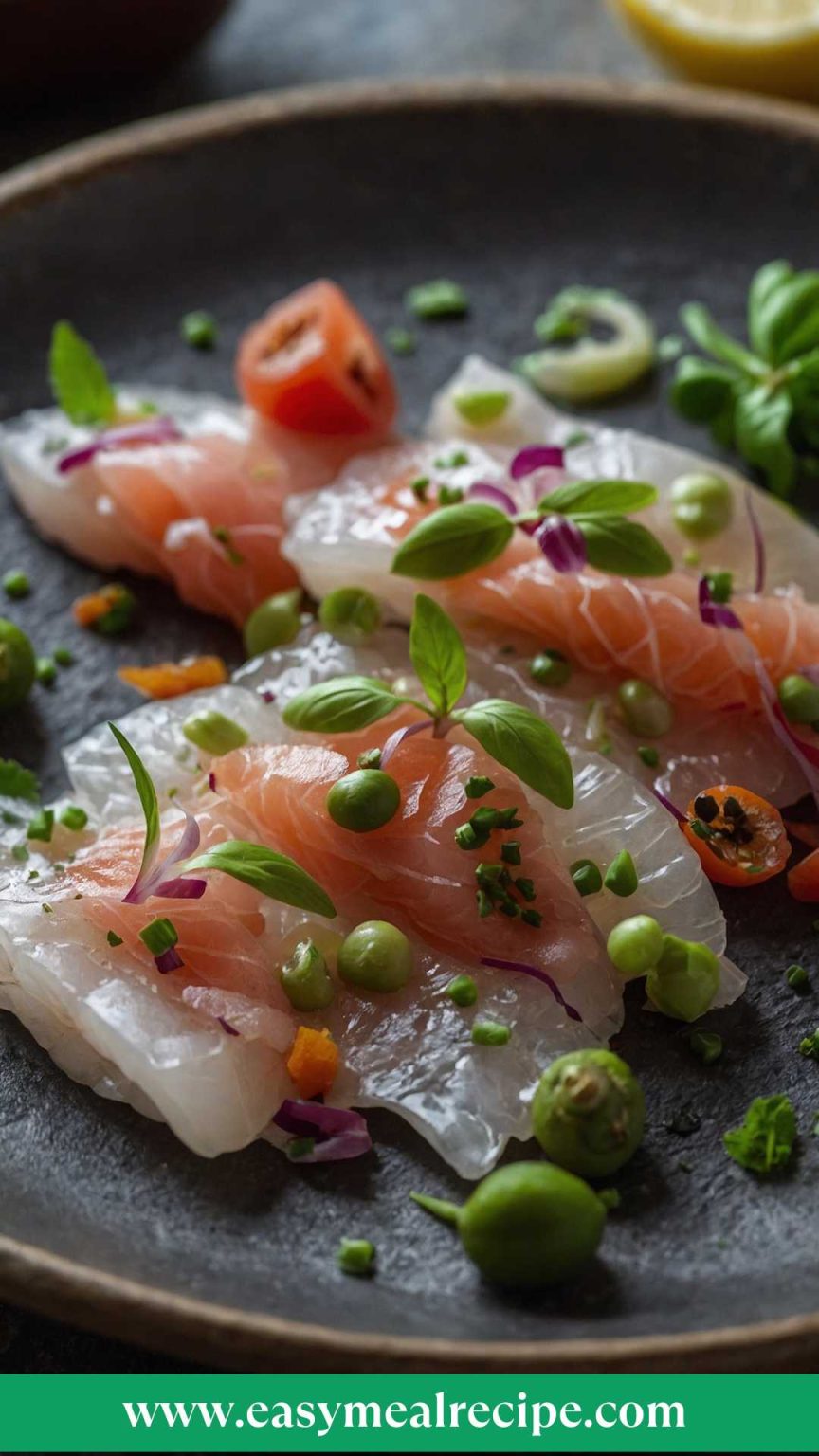 Fish Crudo - Easy Meal Recipe